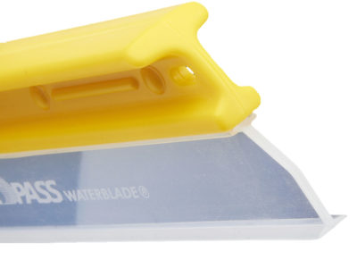 11″ Soft N Dry Waterblade Silicone Squeegee with T-Bar Edge - One Pass